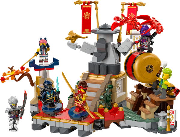 Конструктор LEGO NINJAGO Бойова арена турніру 659 деталей (71818 ...